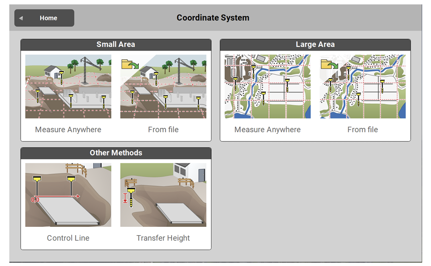 Create Coordinate System using Height Transfer